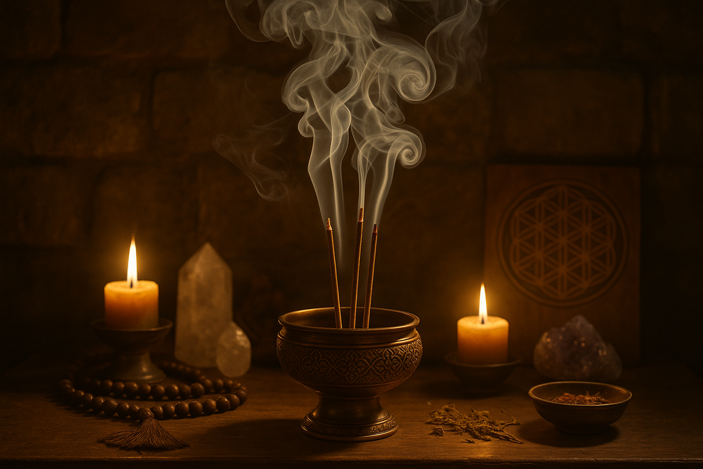 Cleanse Crystals with Incense | Sacred Smoke Ritual – Esoteric Aroma