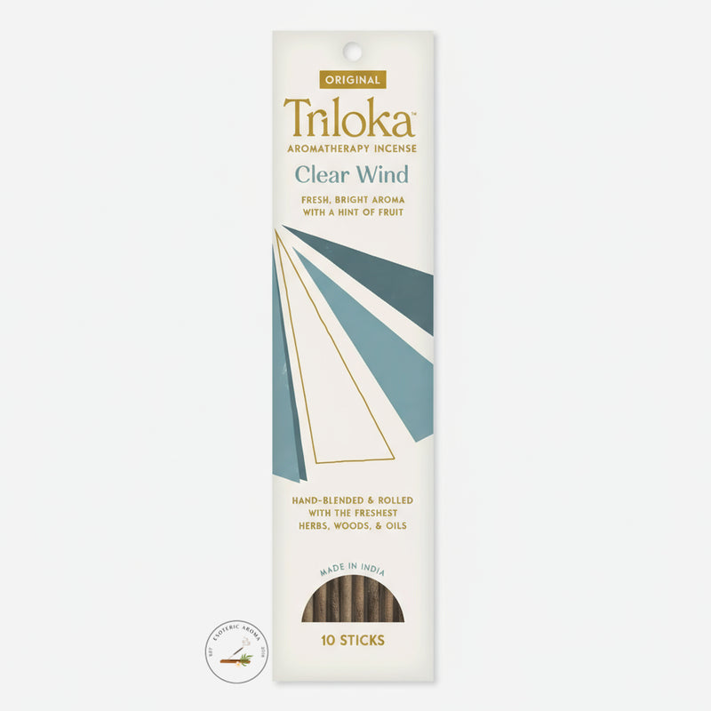 Triloka Clear Wind Incense | Bright & Fresh Energy – Esoteric Aroma