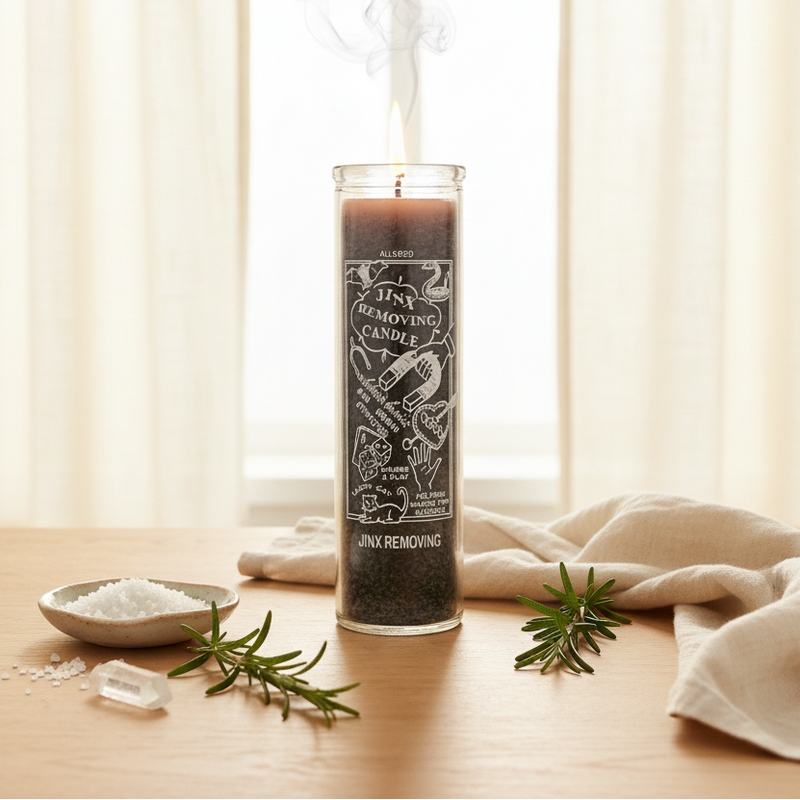 Black Jinx Removing Candle | 7 Day Protection Ritual – Esoteric Aroma