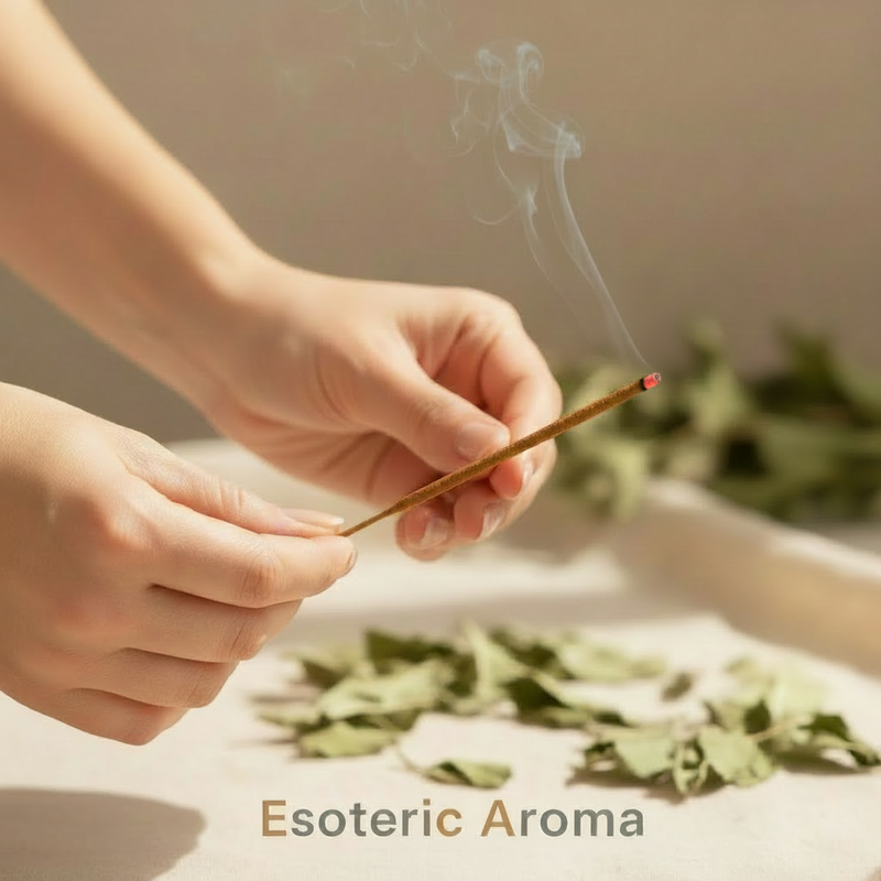 Yerba Santa & Sweetgrass Incense – 15g Energy Cleansing – Esoteric Aroma